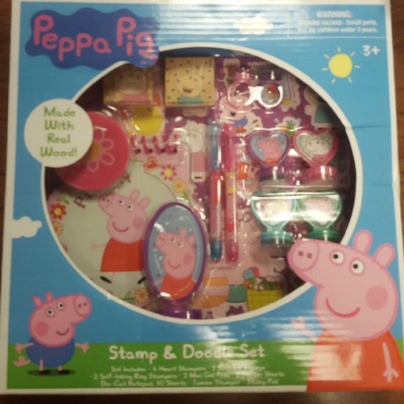Peppa Pig | Toys | Peppa Pig Stamp And Doodle Set | Poshmark